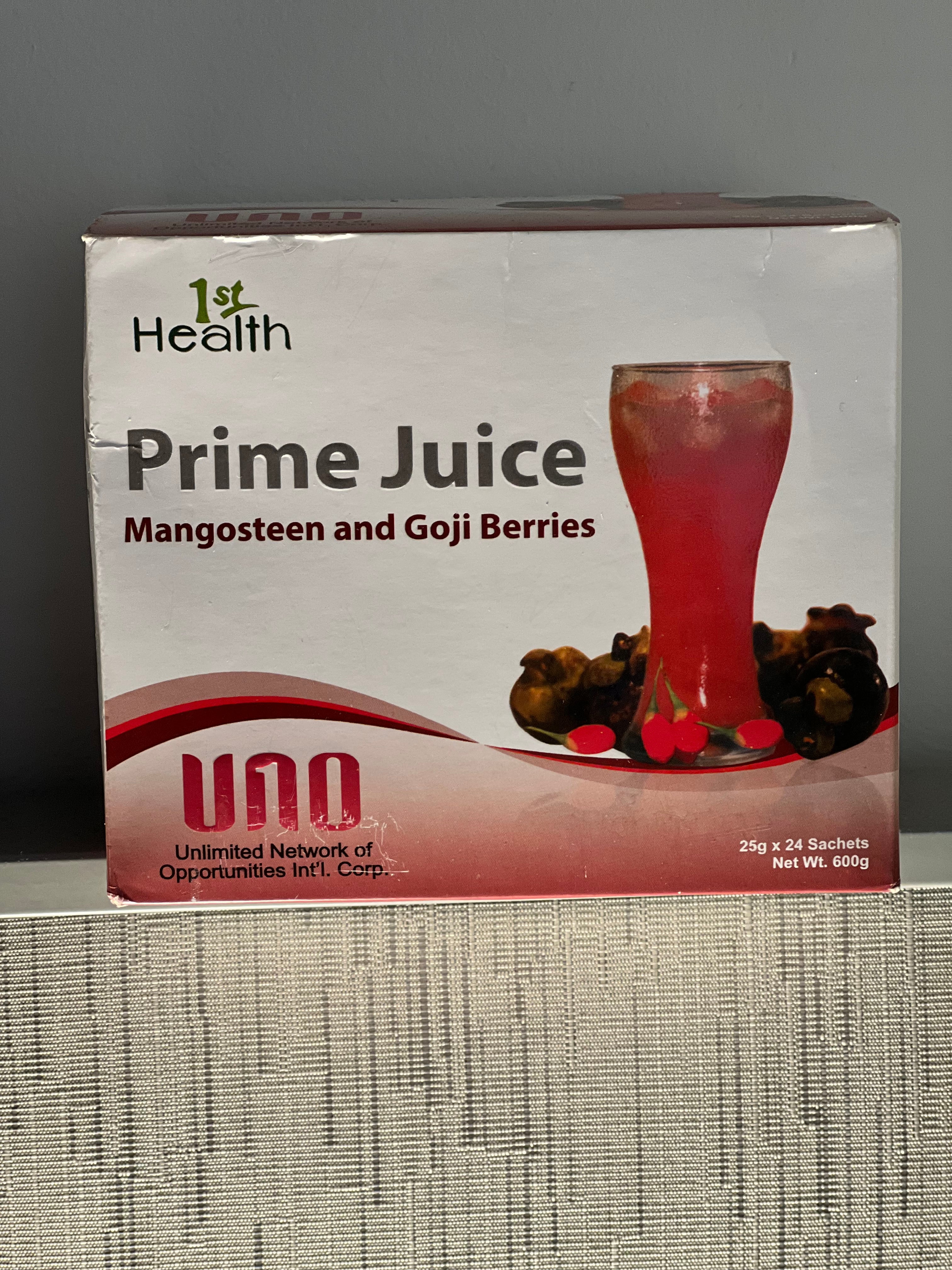 Prime Juice, 12 Sachets – HealthyDays365Store.com